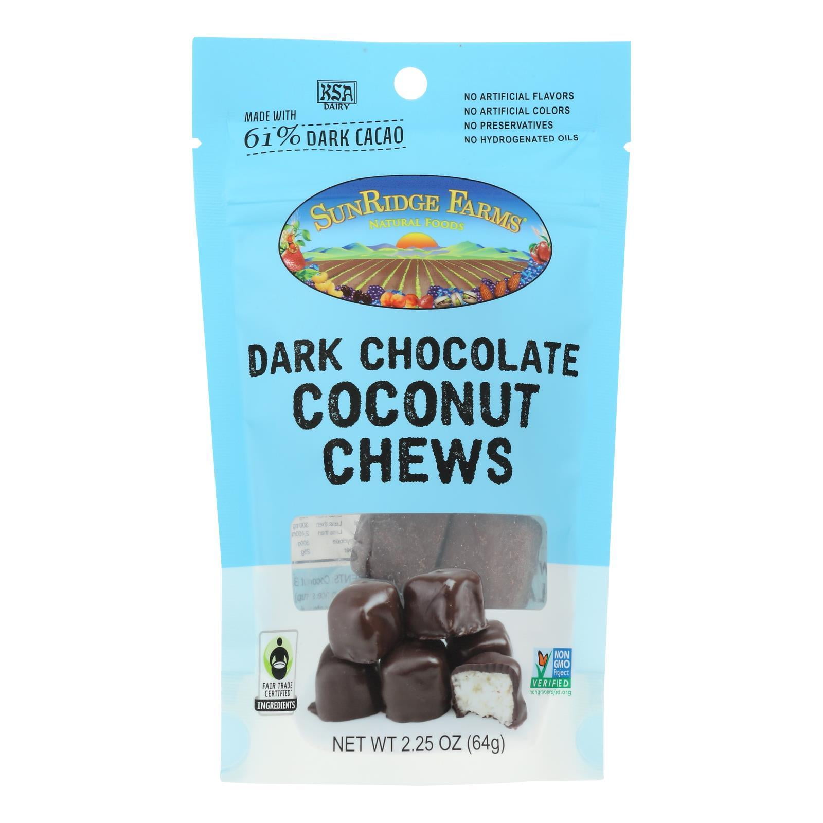 Sunridge Farms Coconut Chews - Case of 8 - 2.25 OZ - Walmart.com