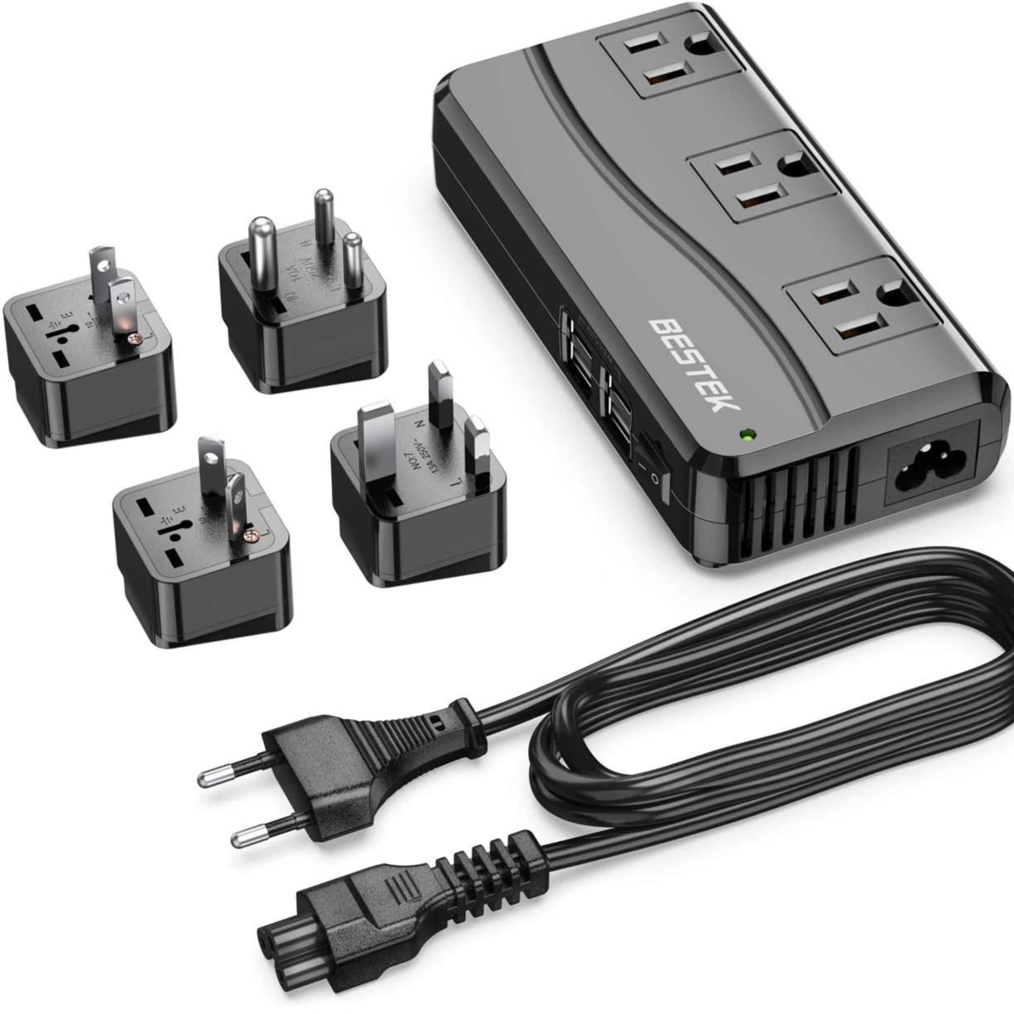 Click here for Bestek 250w Universal Travel Adapter 100-220v To 1... prices