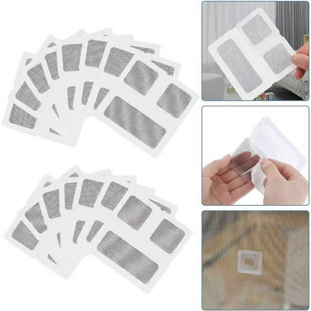 Repair of mosquito nets, windows and repair patches, self-adhesive mesh ...