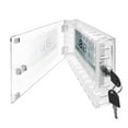 Universal Thermostat Lock Box with Key: Fits Most Thermostats, Prevents ...