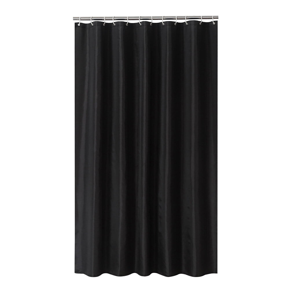 Click here for Har Adhesive 1pc Solid Color Shower Curtain Black... prices