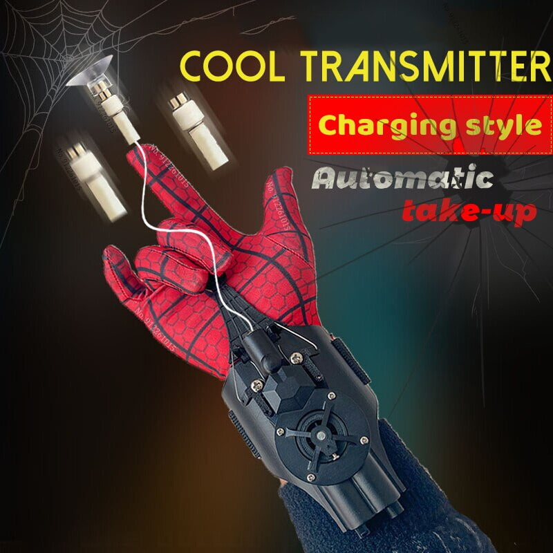Spiderman Web Shooters Wrist Launcher Device Spider Man Peter Parker ...