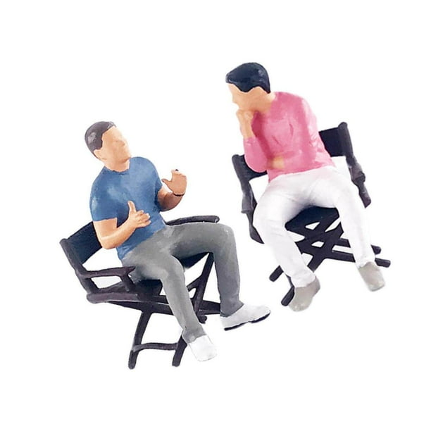 1/64 Figures Talking Scene Tiny People Miniature for tiny architecture ...