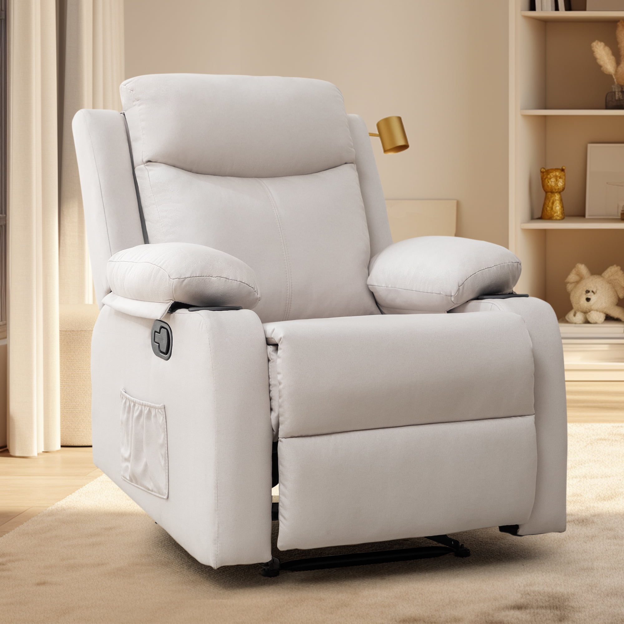 Click here for Korser Manual Small Recliner Chair For Small Space... prices