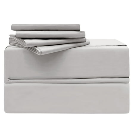 Simply the Best Luxury 6-Piece 620 Thread Count 100% Cotton Sheet Set ...