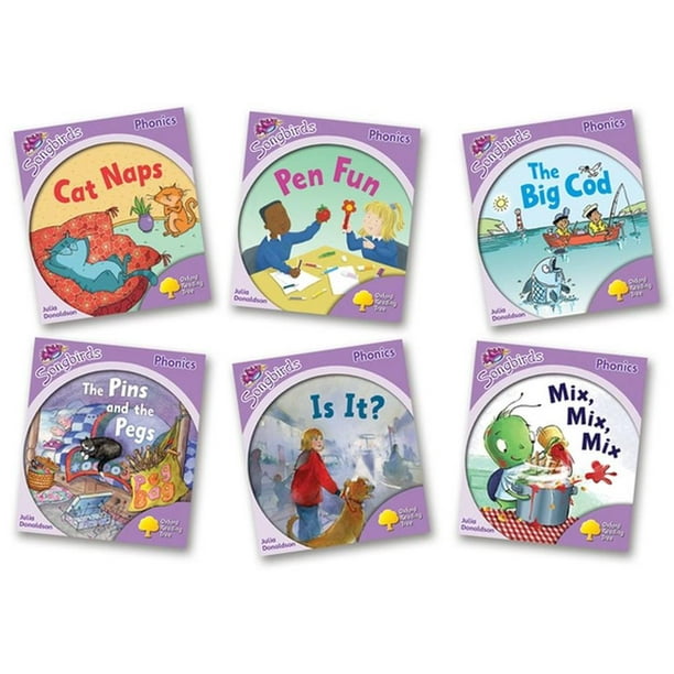 Oxford Reading Tree: Level 1+: More Songbirds Phonics: Pack (6 Books ...