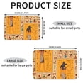Egyptian Ancient Hieroglyphs Absorbent PU Leather Pet Feeding Placemat ...