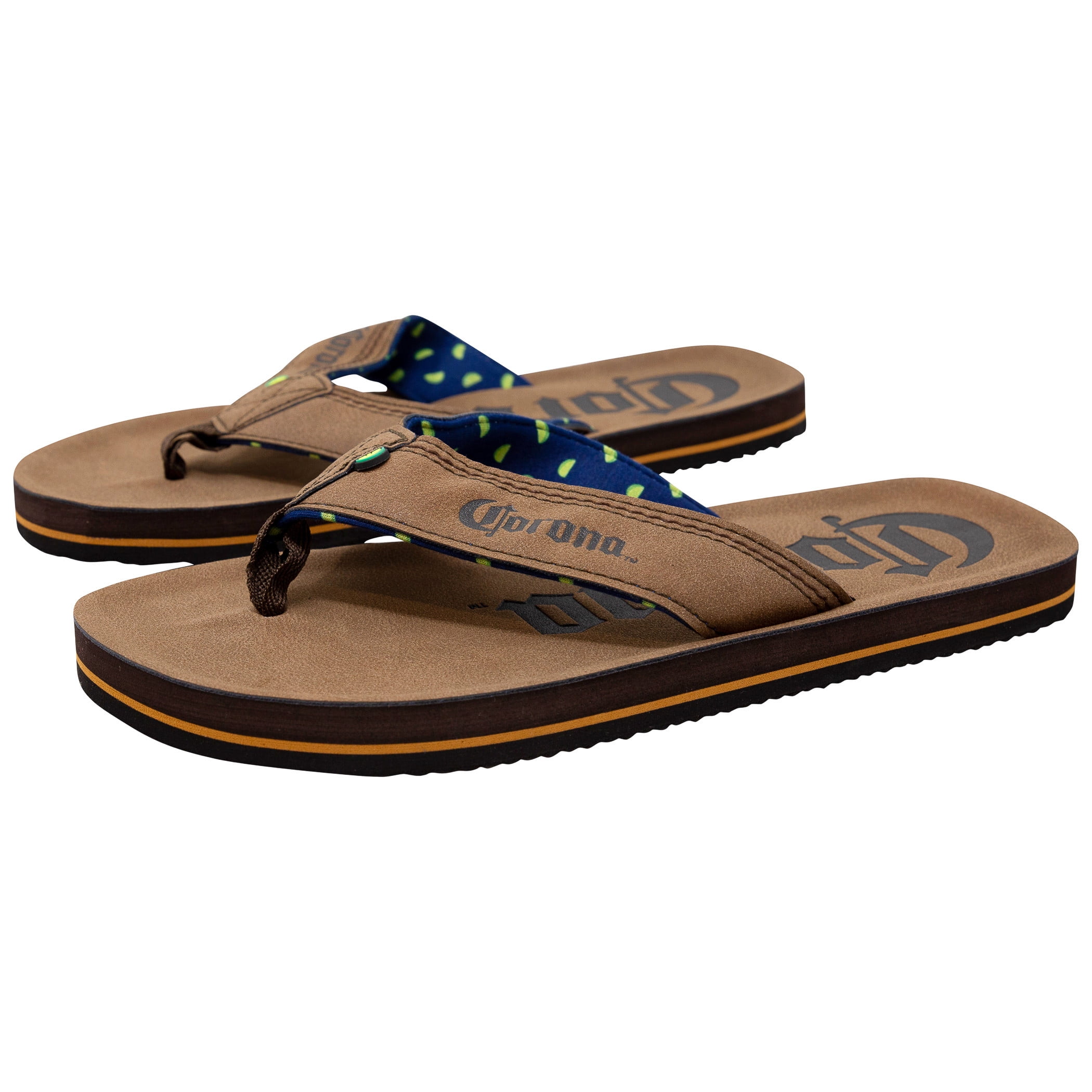 Corona Extra - Corona Men's Brown Flip Flops-Small - Walmart.com ...