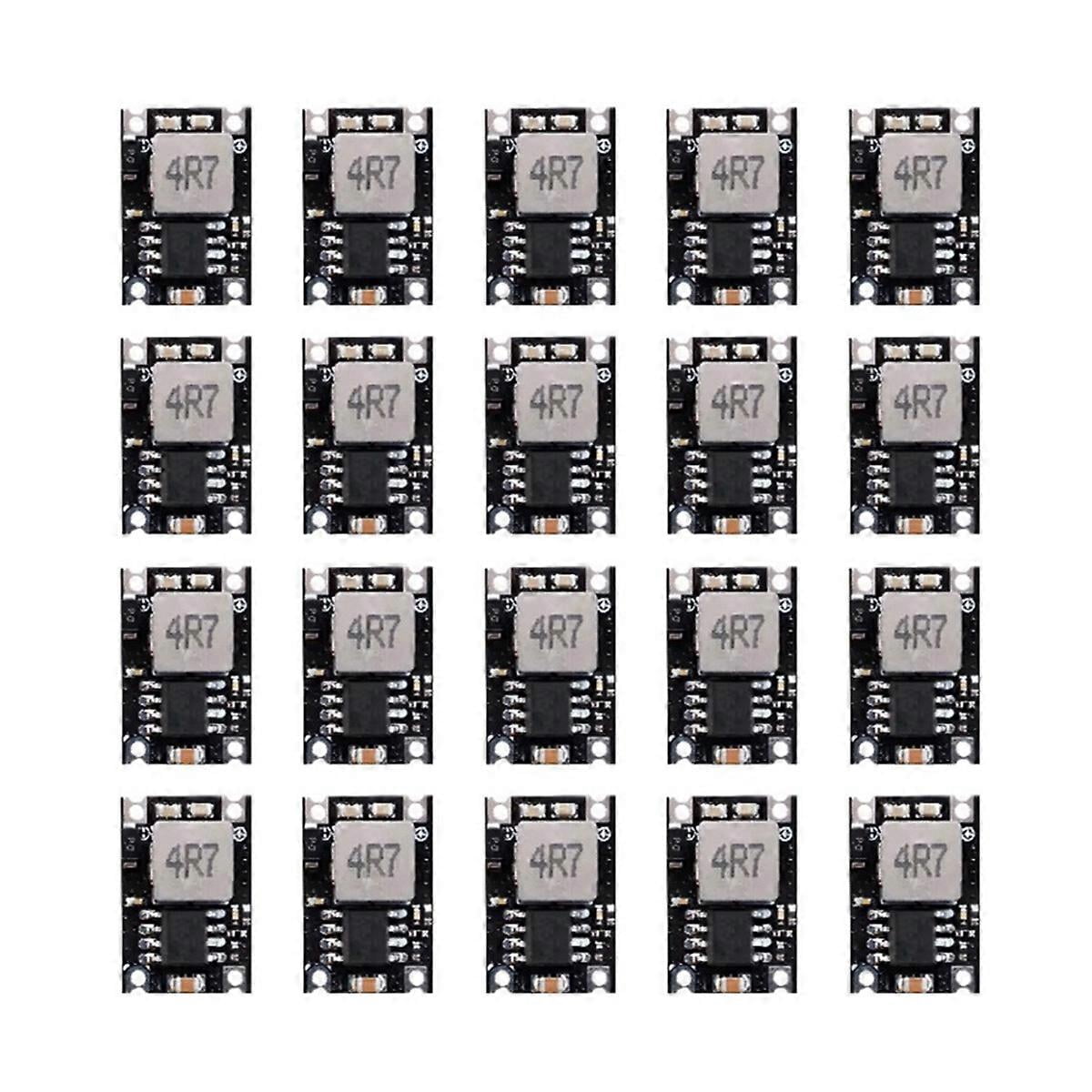 20pcs Mini DC-DC Buck Converter Board 5V-30V to 3.3V Regulator PCB ...