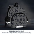 ALAZA Cute Pandas Cartoon Mini Backpack School Bookbag Age 3-7 Medium ...