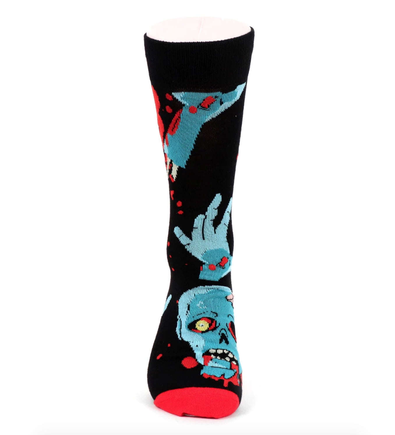 Urban-Peacock Men's Halloween Novelty Socks - Zombie - Black - Walmart.com