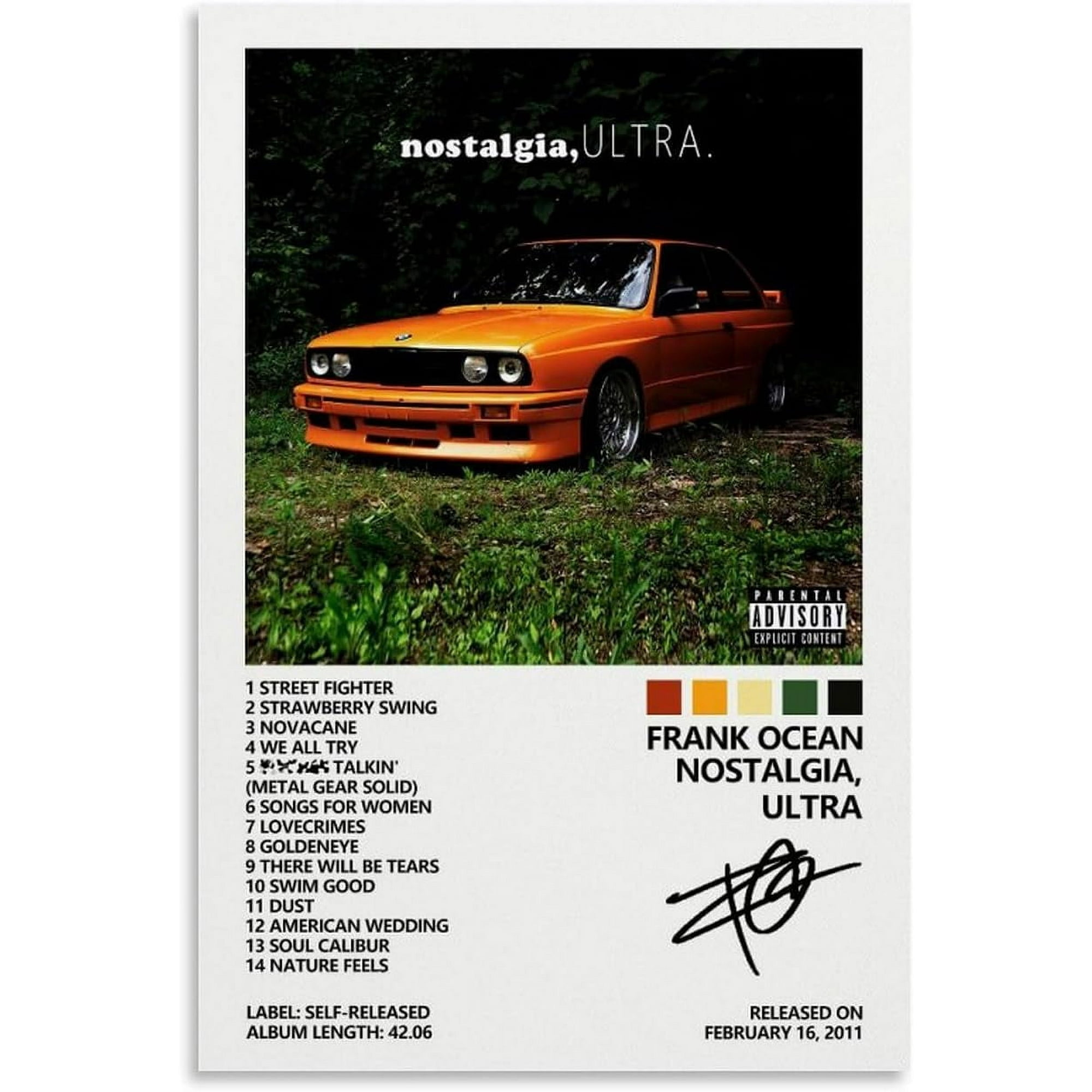 Nostalgia Ultra Frank Ocean Album Art Frank Ocean Nostalgia, ULTRA