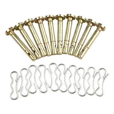 Worgeous 50 Sets Scaffolding Spring Retainer Pin Coupling Pin ...