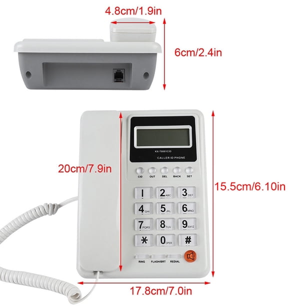 Telephone, Corded Telephone Standard DTMF / FSK With Redial Function ...