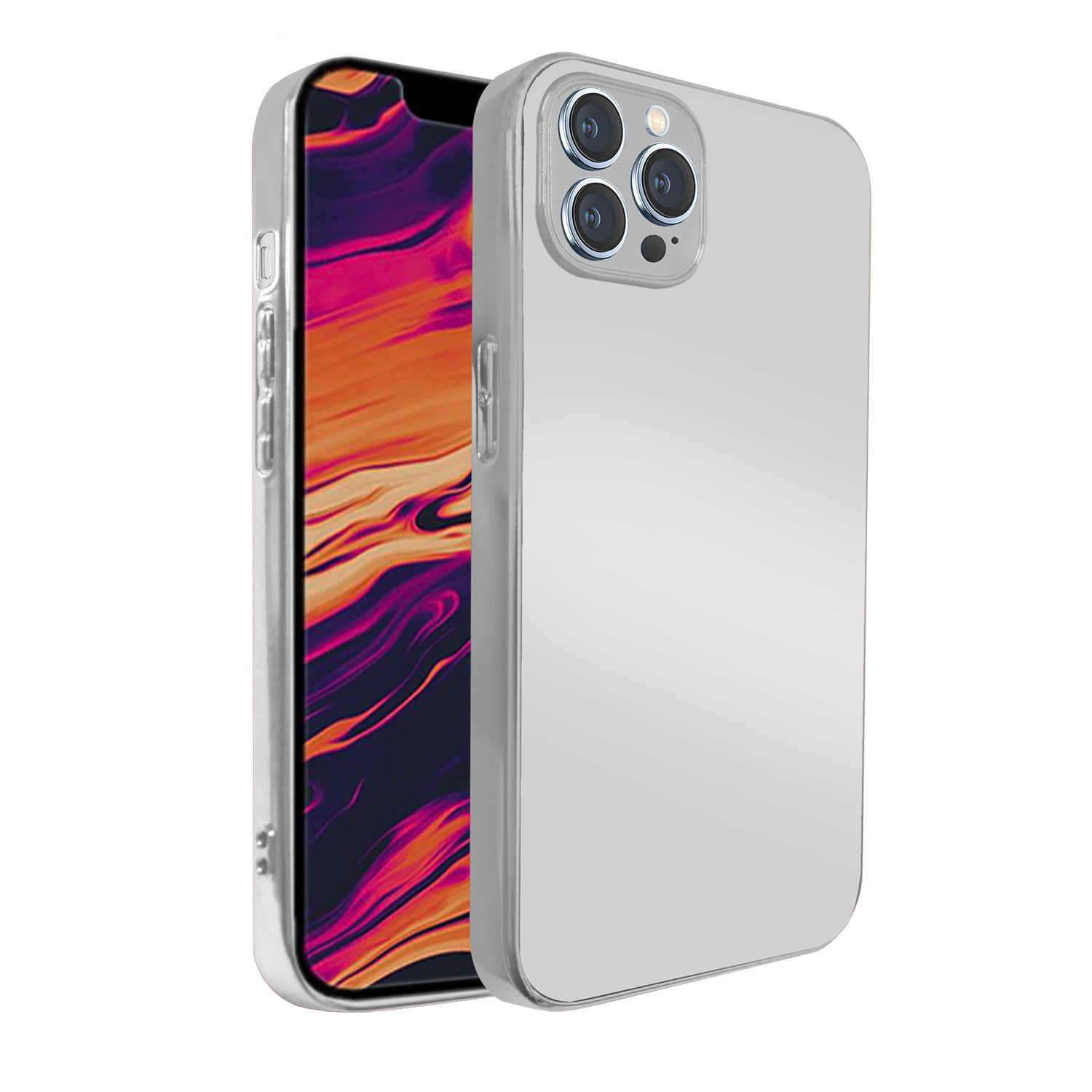iPhone 13 Pro Case - Colored Reflective Mirror - Walmart.com