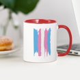 CafePress - Trans Pride Flag Transgender Trans Pride Shirt Fla - 11 oz ...