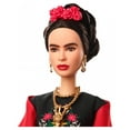 Barbie Inspiring Women Series Frida Kahlo Doll, Iconic Fringe Shawl ...
