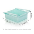 XiYing Refrigerator Pull-Out Storage Box, Plastic Drawer Organizer with ...