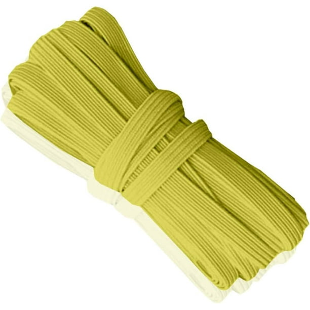 5mm x 10 meters Flat Elastic Band, 5mm Wide Stretchable Elastic String ...