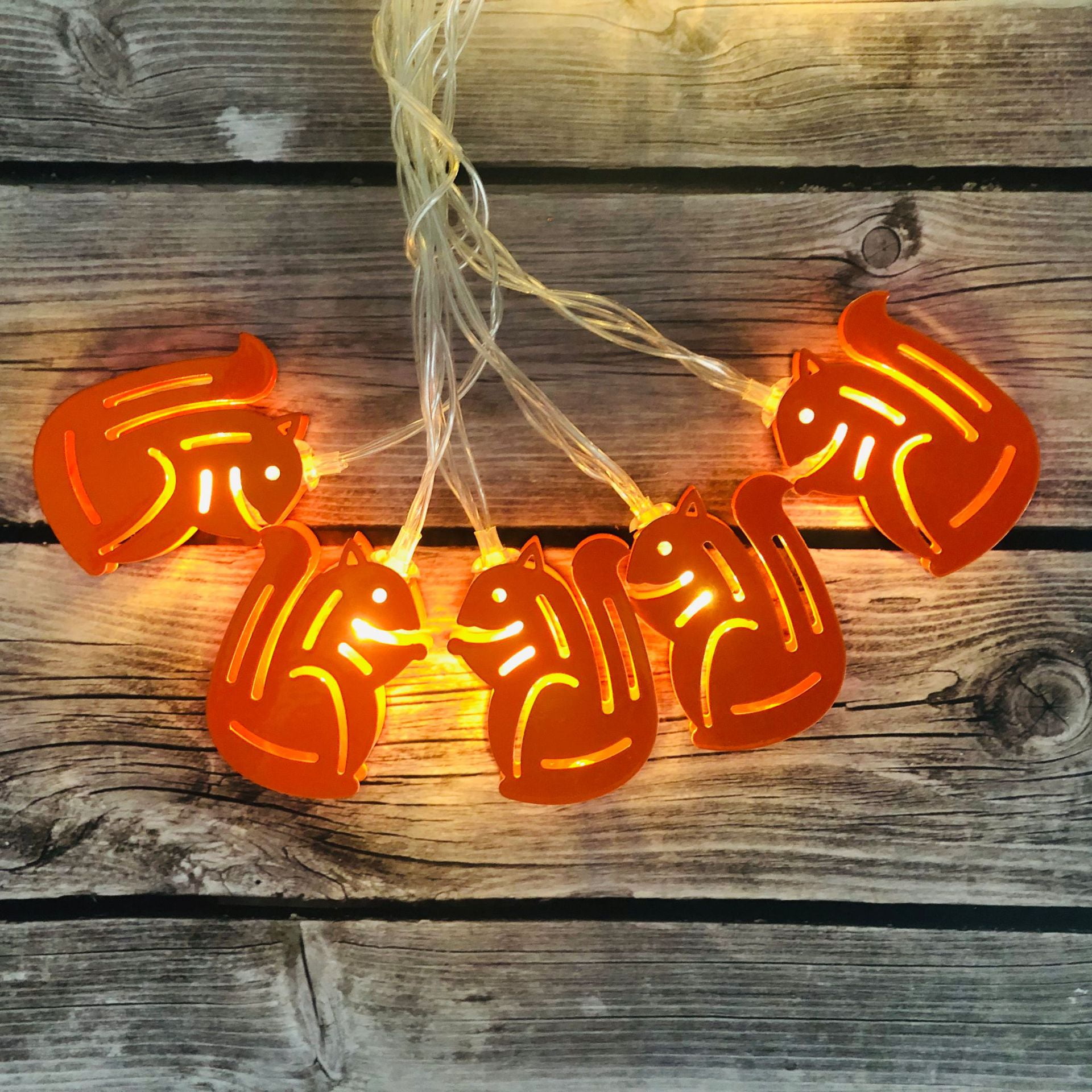 Christmas Thanksgiving String Lights 5.4FT 10LEDs Battery Operated ...