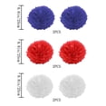 4th of July Party Decoration Set – Red White Blue Banner,Paper Fans ...