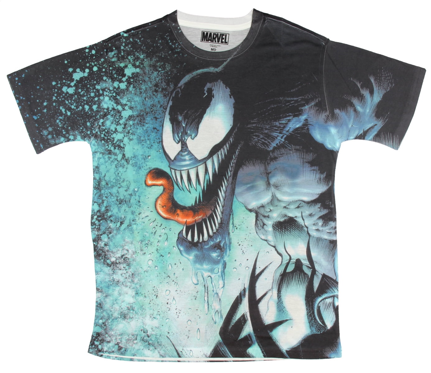 Marvel Comics Venom Splat Sublimated Mens T-Shirt (Medium) | Walmart Canada