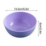 Dpityserensio Wheat Straw Bowls Bowl Salad Bowl Household Bowl Tableware College Dorm Dinnerware ...