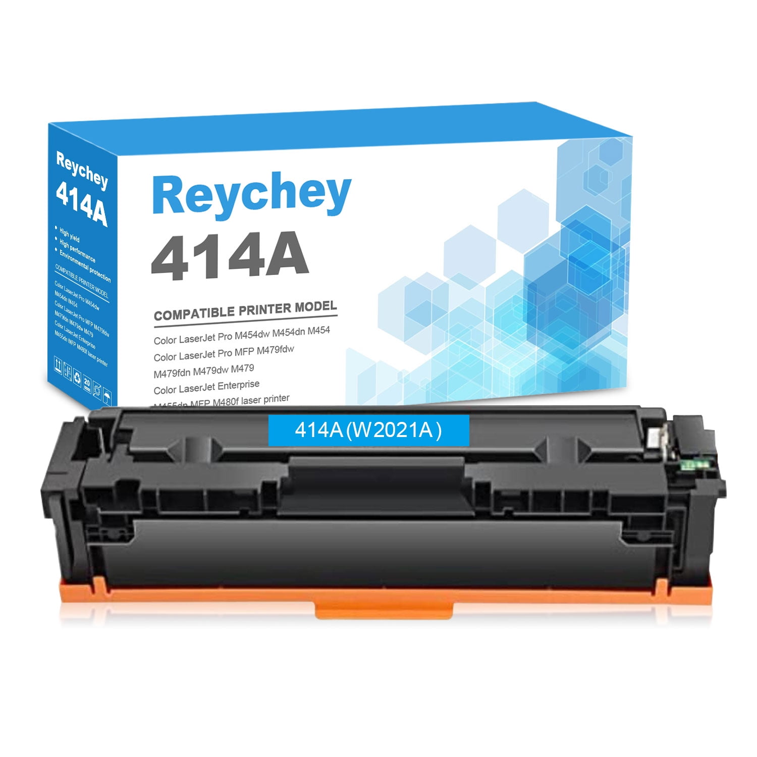 414 A Compatible Toner Cartridges 1 Pack (with Chip) Replacement for HP ...