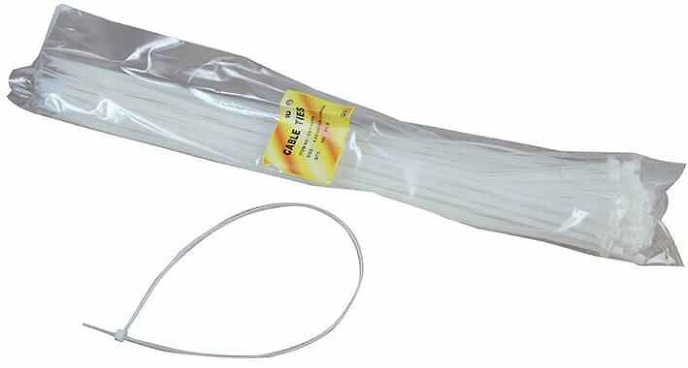 PRO POWER - Cable Ties Natural 920mm x 9mm 50 Pack - Walmart.com