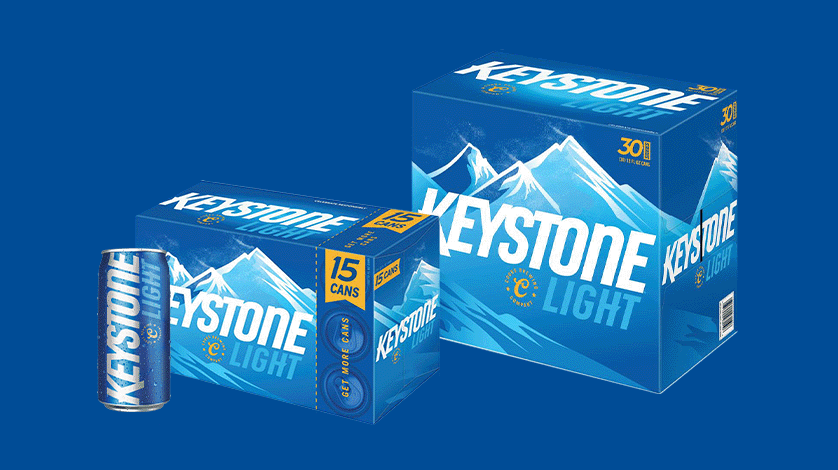 Keystone Beer Bottle
