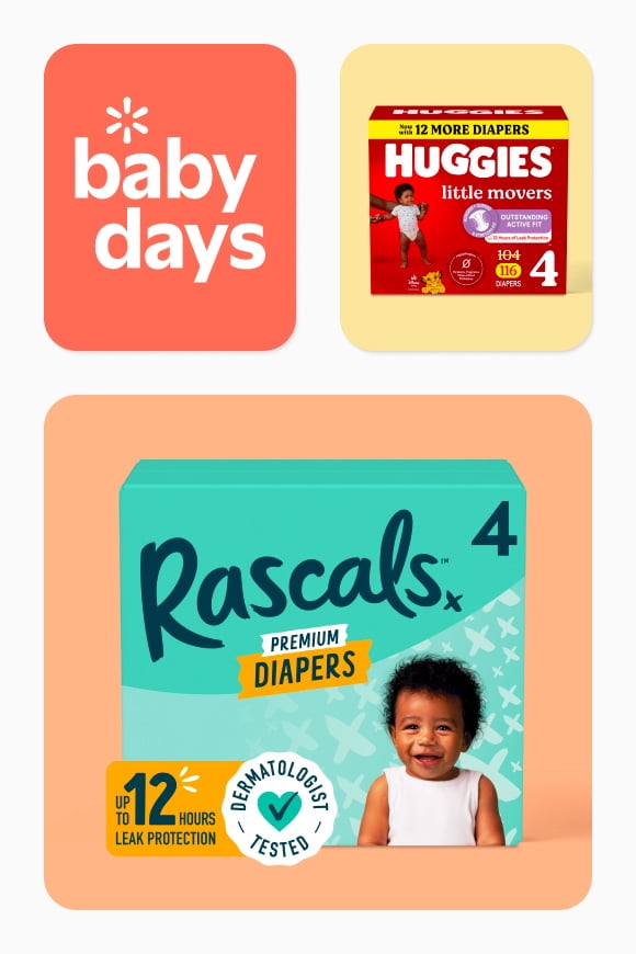 Size 1 Diapers in Diapers - Walmart.com