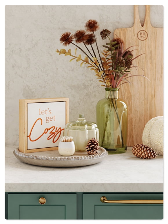 Fall Wreaths in Fall Floral Decor - Walmart.com