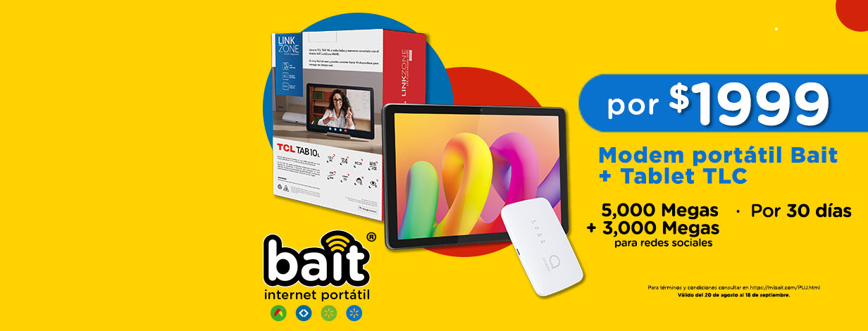 Bait en Walmart tienda en línea