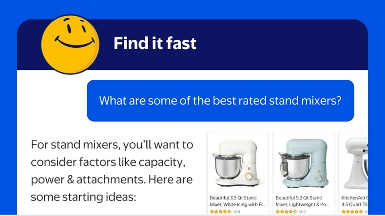 Sparky AI Shopping Assistant - Walmart.com