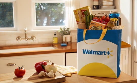 Walmart+ Membership Landing Page