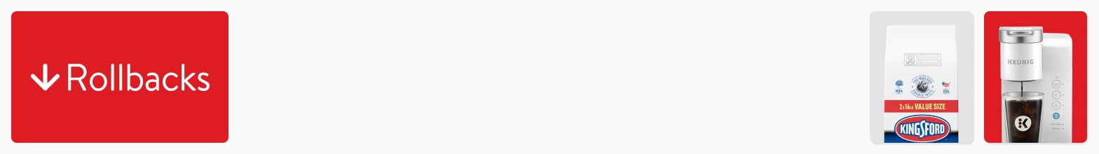 savings rollbacks - Walmart.com