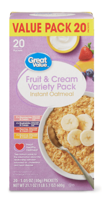 Great Value Oatmeal in Oatmeal - Walmart.com