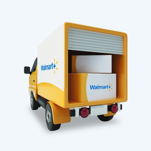 Walmart+ Membership Landing Page