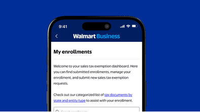 Walmart Business | About Tax Exempt