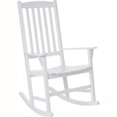 White Outdoor Rocking Chairs in Outdoor Rocking Chairs - Walmart.com