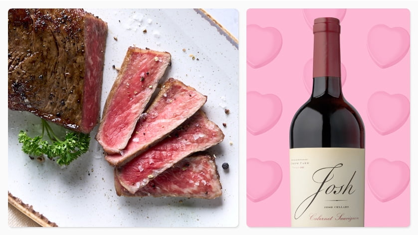 Steak dinner for 2, under $50*