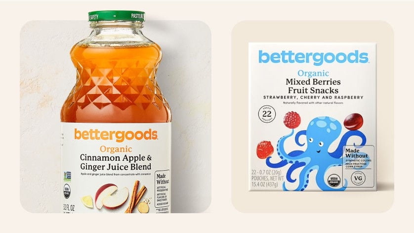 bettergoods organic options