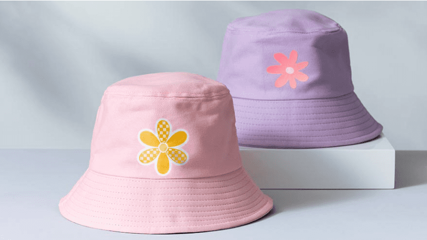 Die-Cut Bucket Hats