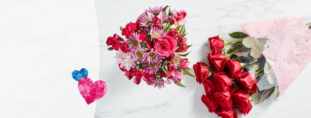 Valentine's Day Fresh Flowers & Meals - Walmart.com