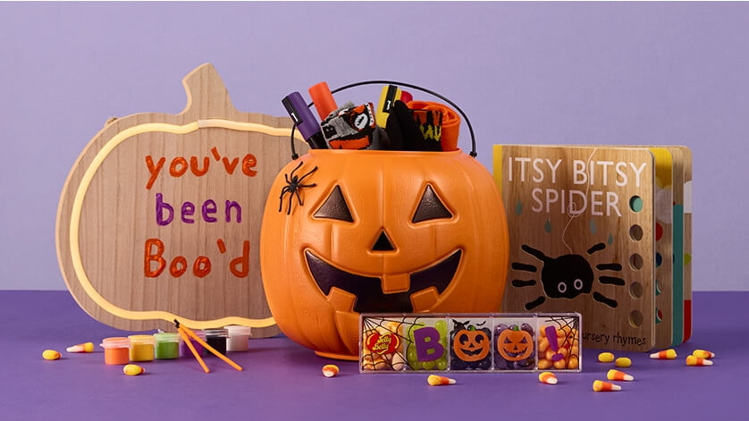 Boo baskets, stuffed