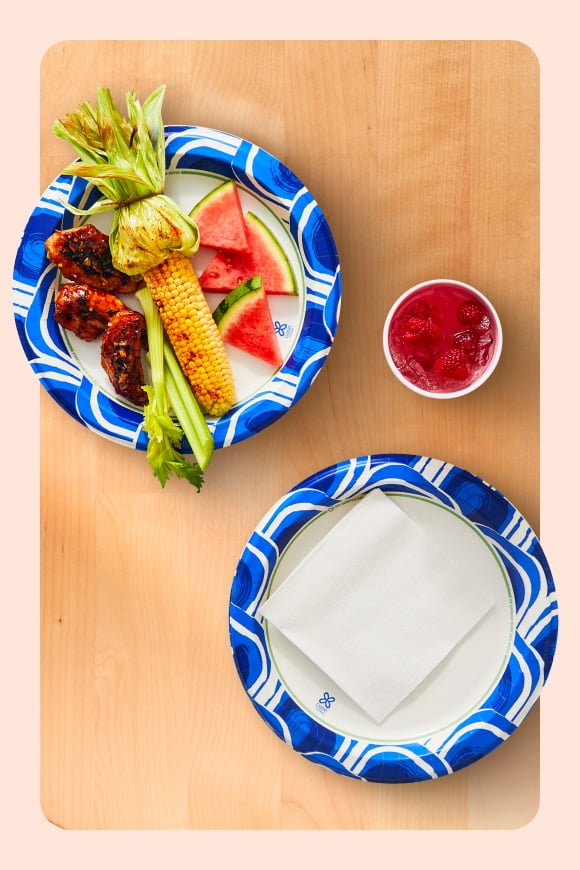 Great Value Disposable Plates in Disposable Tableware - Walmart.com