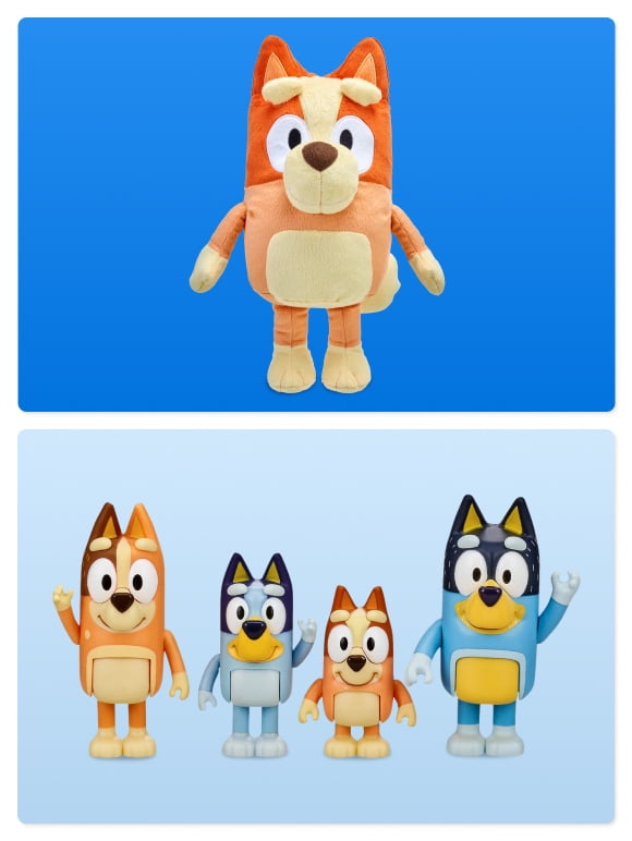 Bluey Toys in Toys Character Shop - Walmart.com