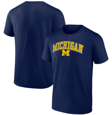 Michigan Wolverines T-Shirts in Michigan Wolverines Team Shop - Walmart.com