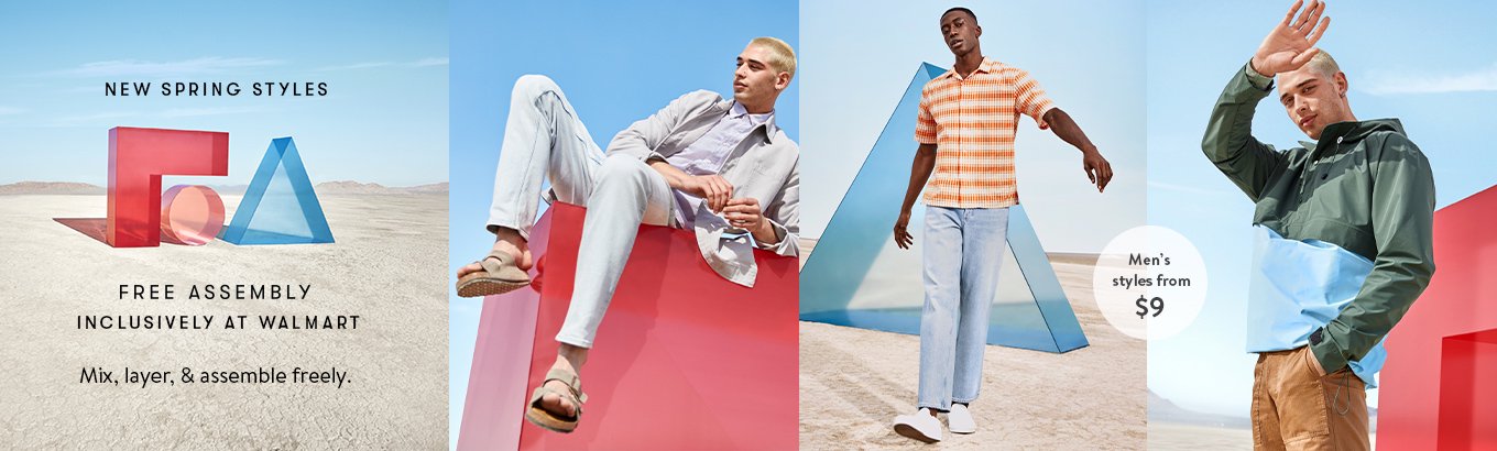 Men's Shop All Free Assembly - Walmart.com