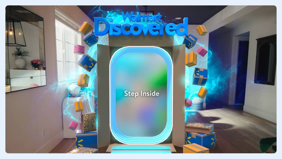 Walmart Discovered AR Experience - Walmart.com